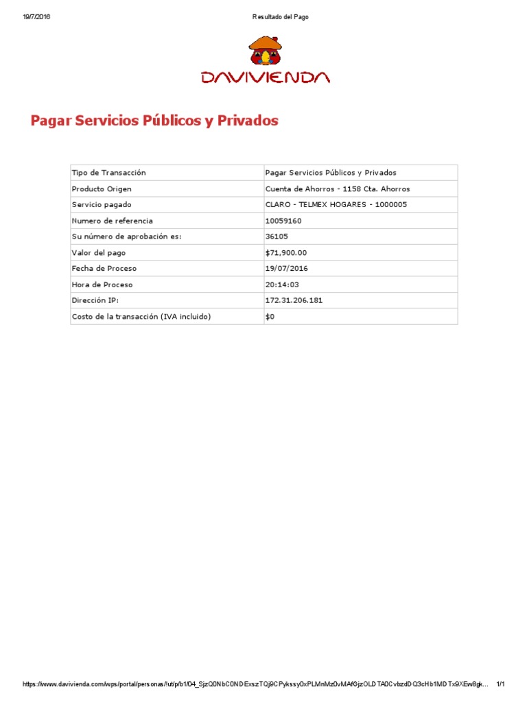 Recibo Internet PDF | PDF | Negocios | Finanzas y dinero