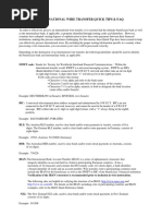 MT202 Format Guide for Customer Transfers | PDF | Fedwire | Payments