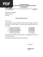 15 Contoh Surat Resmi Perusahaan Beserta Penjelasannya - Contoh Surat ...