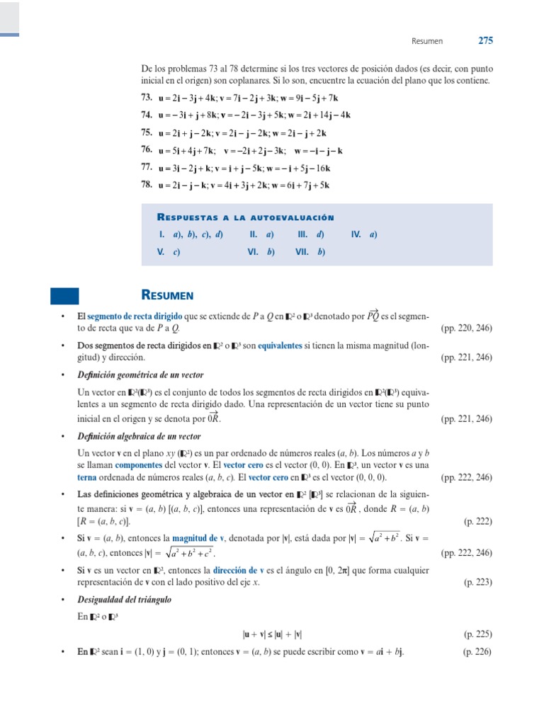 Vectores en R2 y R3 | PDF | Vector Euclidiano | Sistema de coordenadas ...