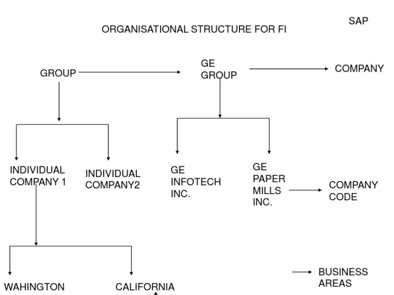 Organisational Structure For Fi SAP | PDF