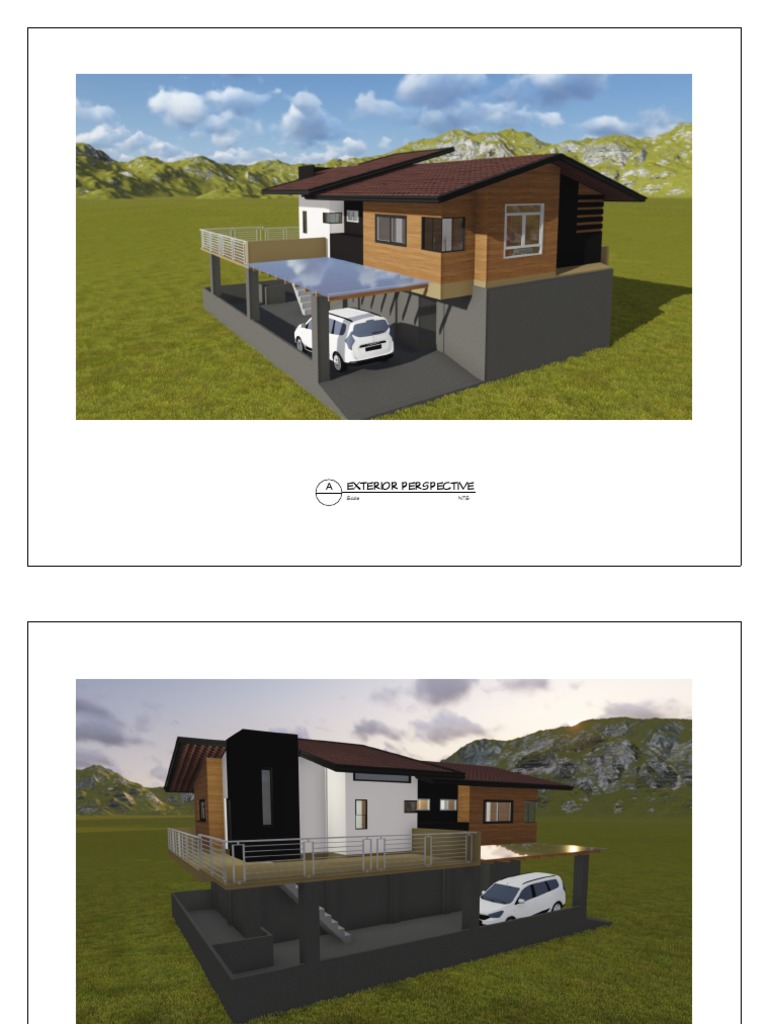 Exterior Perspective: Scale NTS | PDF
