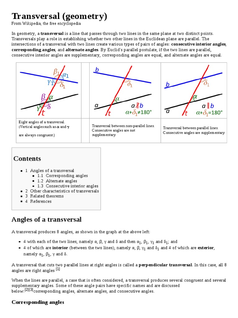 Transversal_(geometry).pdf | Elementary Geometry | Geometry