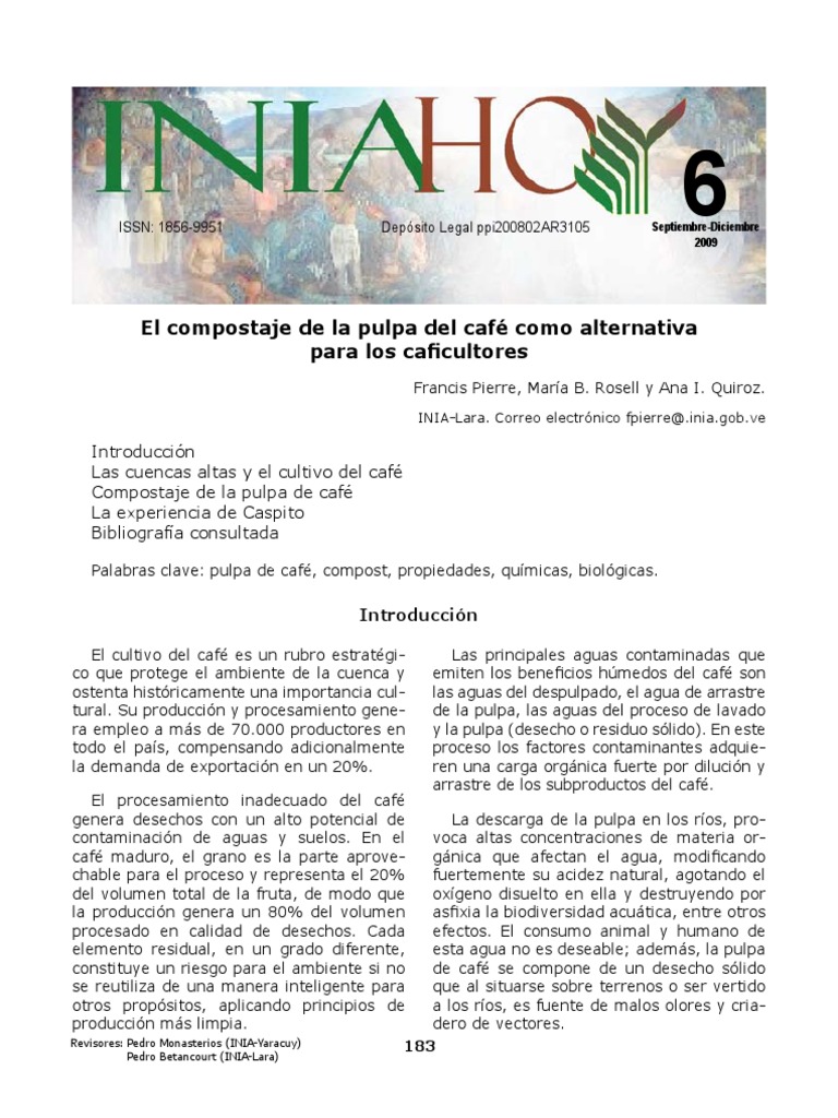 Ih6 Pierre PDF | PDF | Compost | café