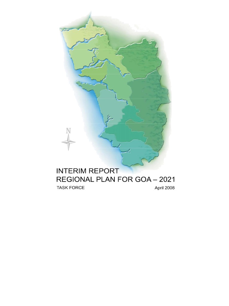 Regional Plan For Goa Interim Report by The Task Force Government of ...