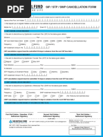 Sip Cancellation Form | PDF | Cheque | Banks