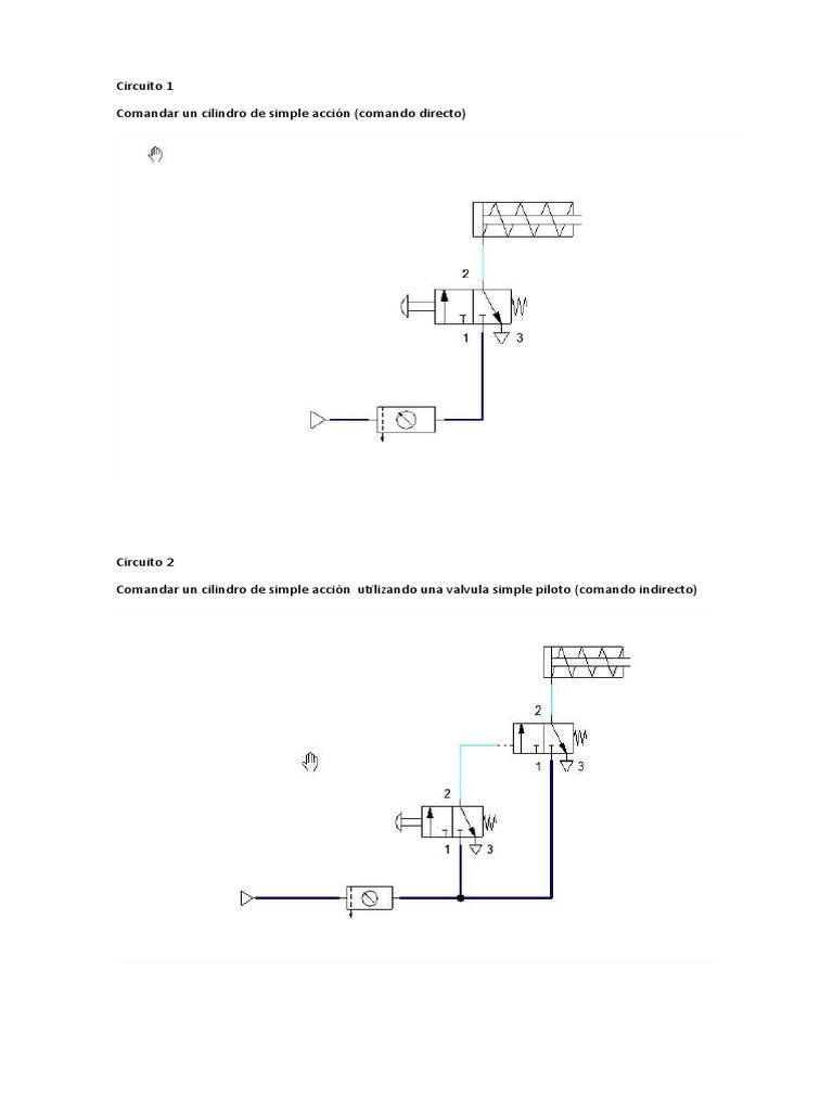 Circuitos de Neumatica | PDF | Science | Tecnología (general)