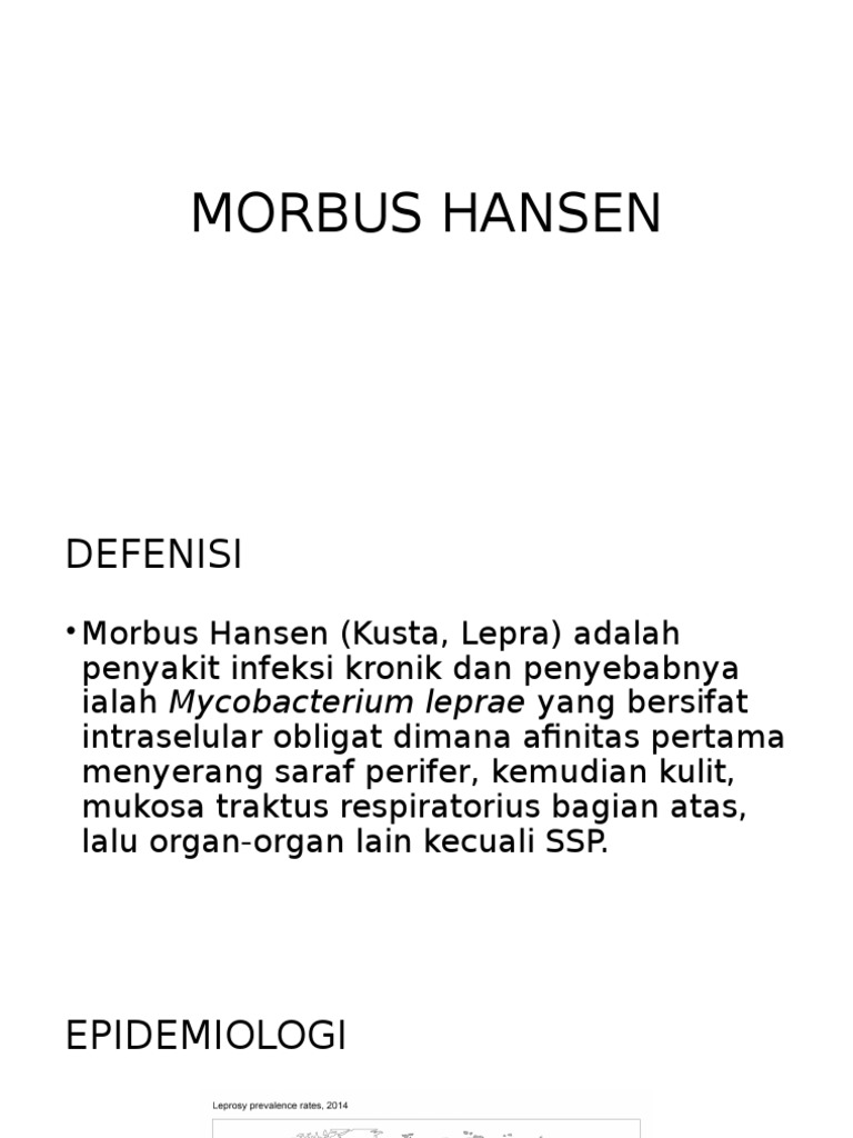 Morbus Hansen - Kusta - Lepra | PDF