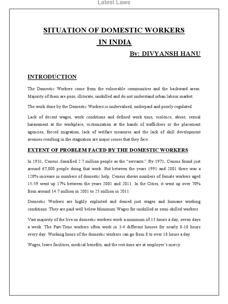 situation-of-domestic-workers-in-india-pdf-domestic-worker
