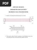 Weld Built Up Procedure | PDF | Technology & Engineering