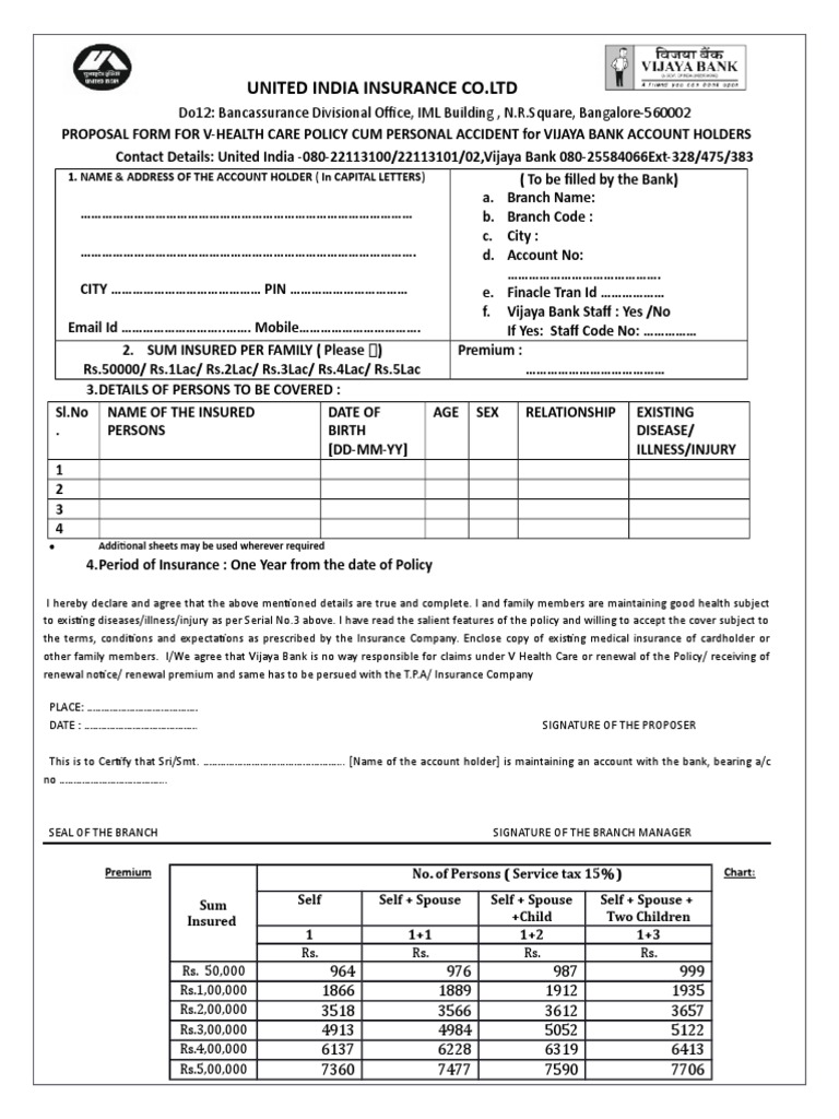 United India Insurance Co - LTD: Do12: Bancassurance Divisional Office ...