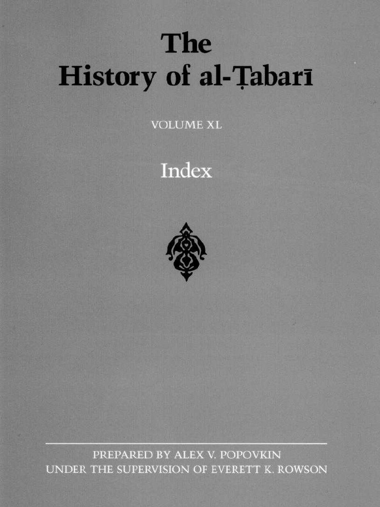Tabari Volume 40 Index | PDF | Ali