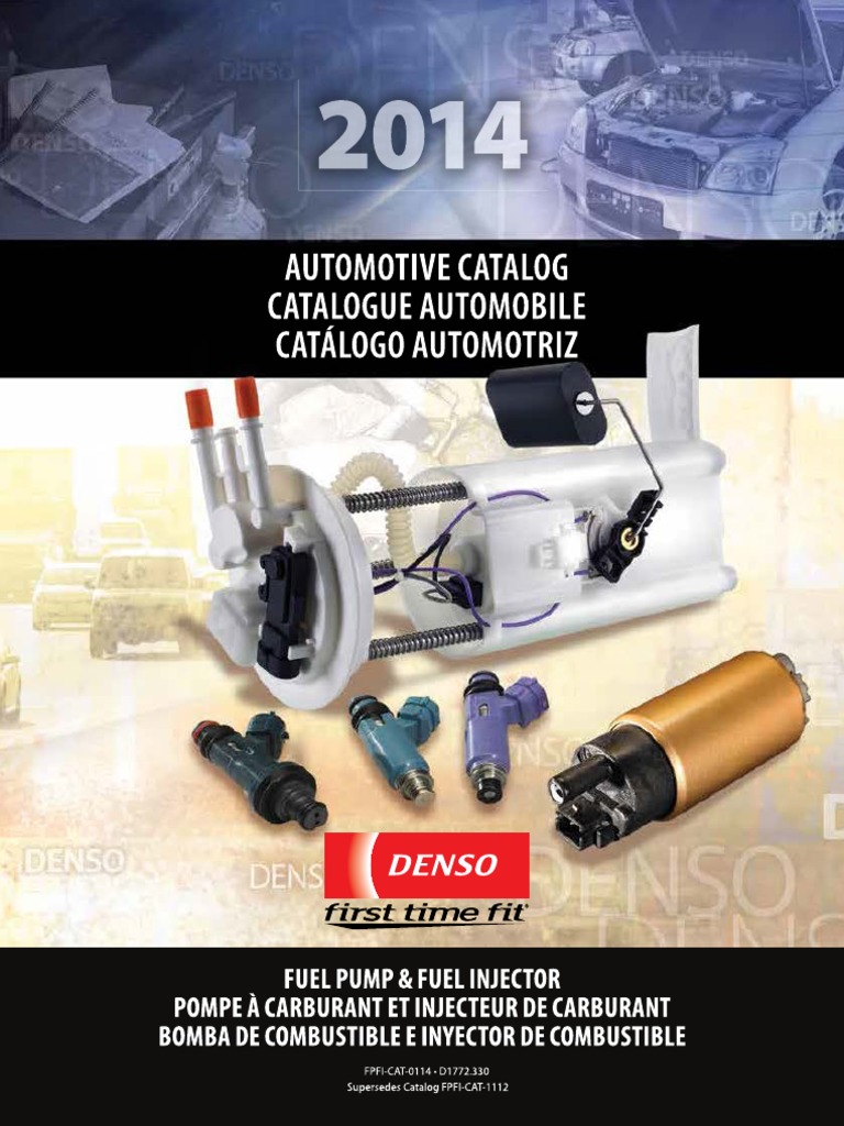 Denso Fuel Pump Application Guide | PDF | Engines | Honda
