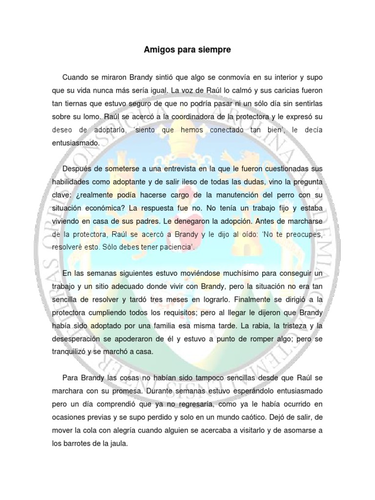Amigos para Siempre | PDF