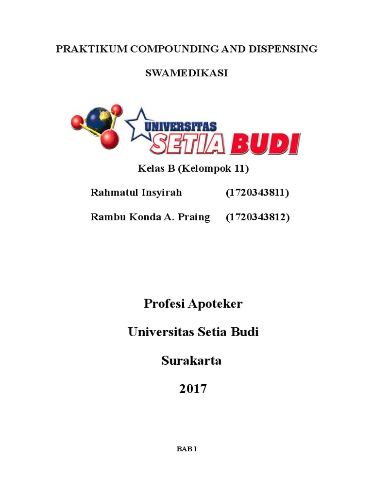 Praktikum Compounding and Dispensing | PDF