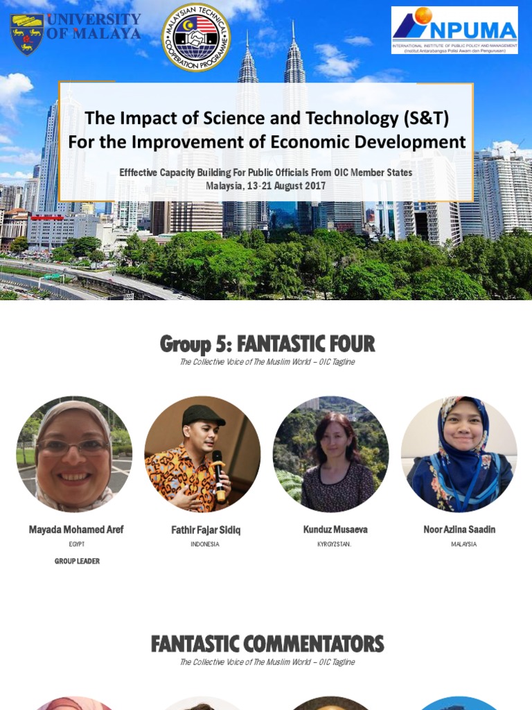 The Impact of S&T Economic Development - MTCP - Inpuma - University ...