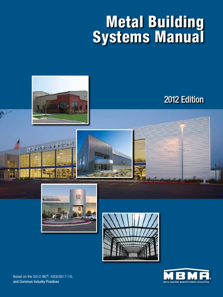 Metal Building Systems Manual: 2012 Edition | PDF | Crane (Machine ...
