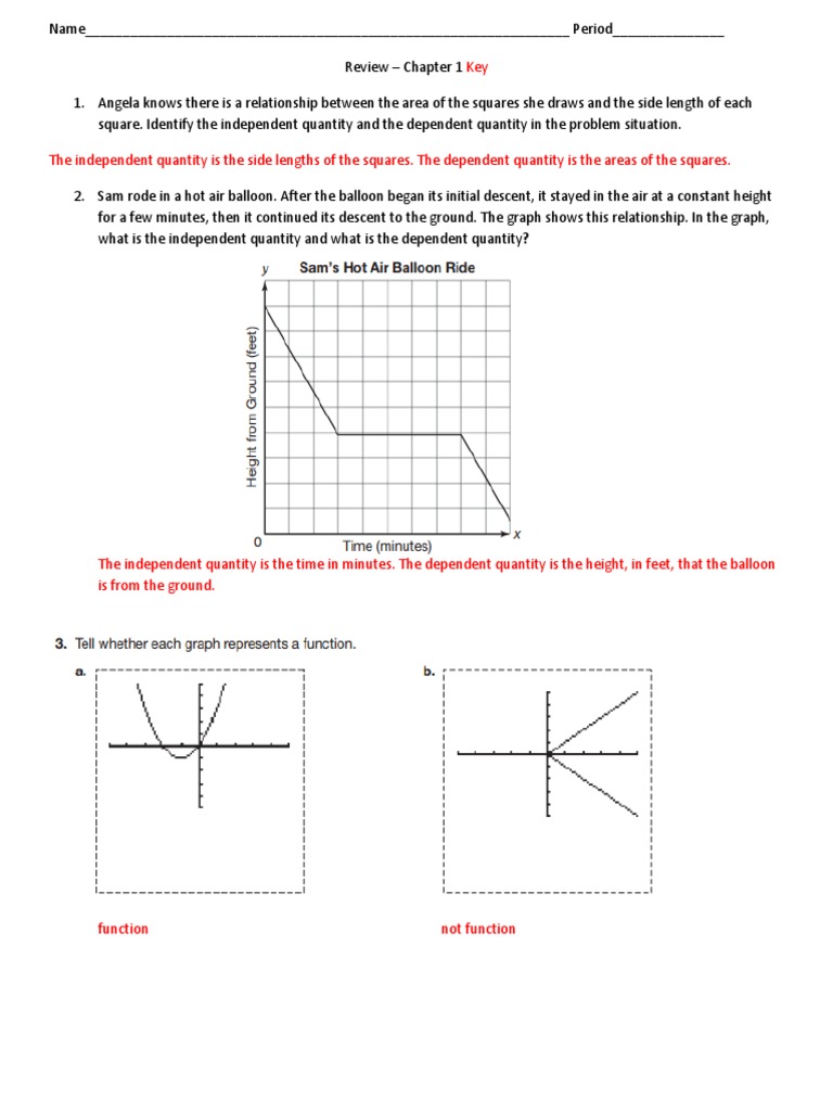 Review-Chapter 1 Key | PDF