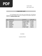 IMO Crew Effects Declaration Form | PDF