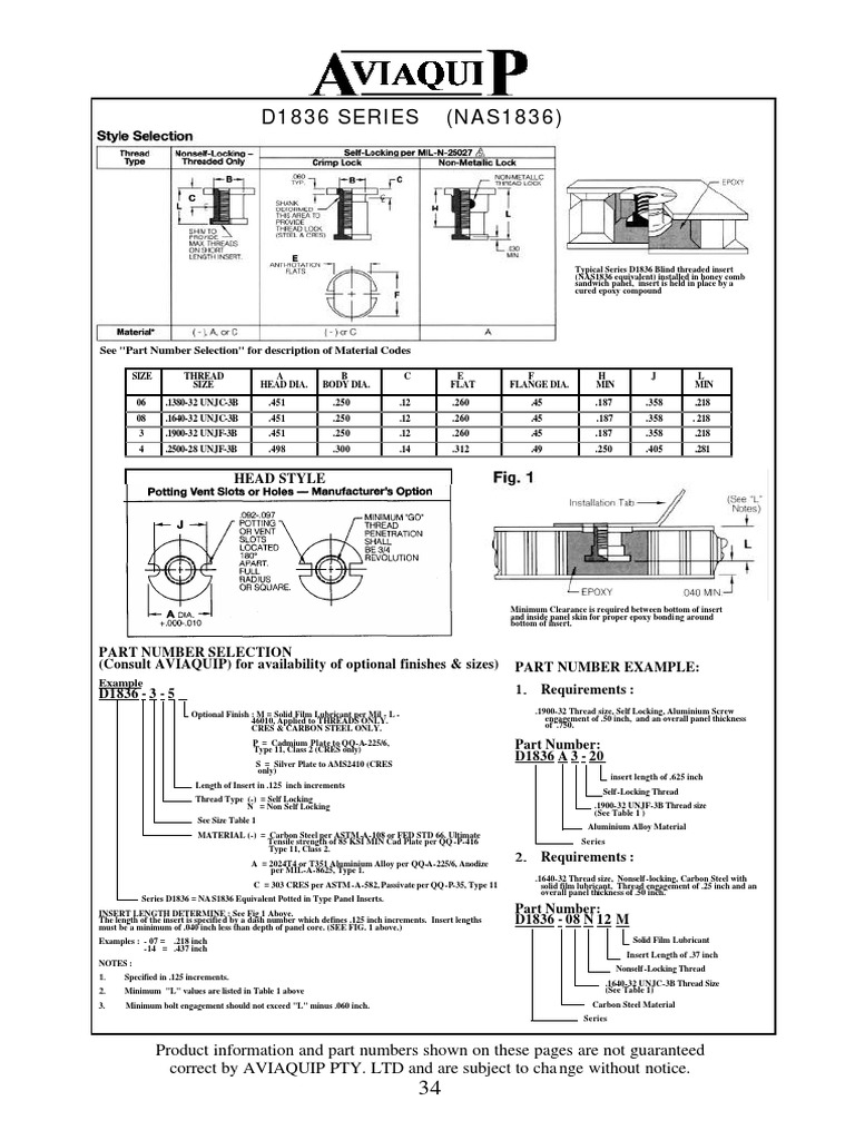 D1836 Series (Nas1836) | PDF | Steel | Structural Steel