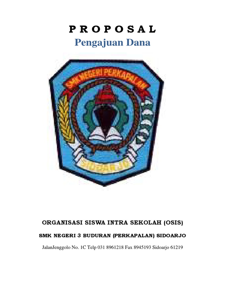 Contoh Proposal Pengajuan Dana | PDF