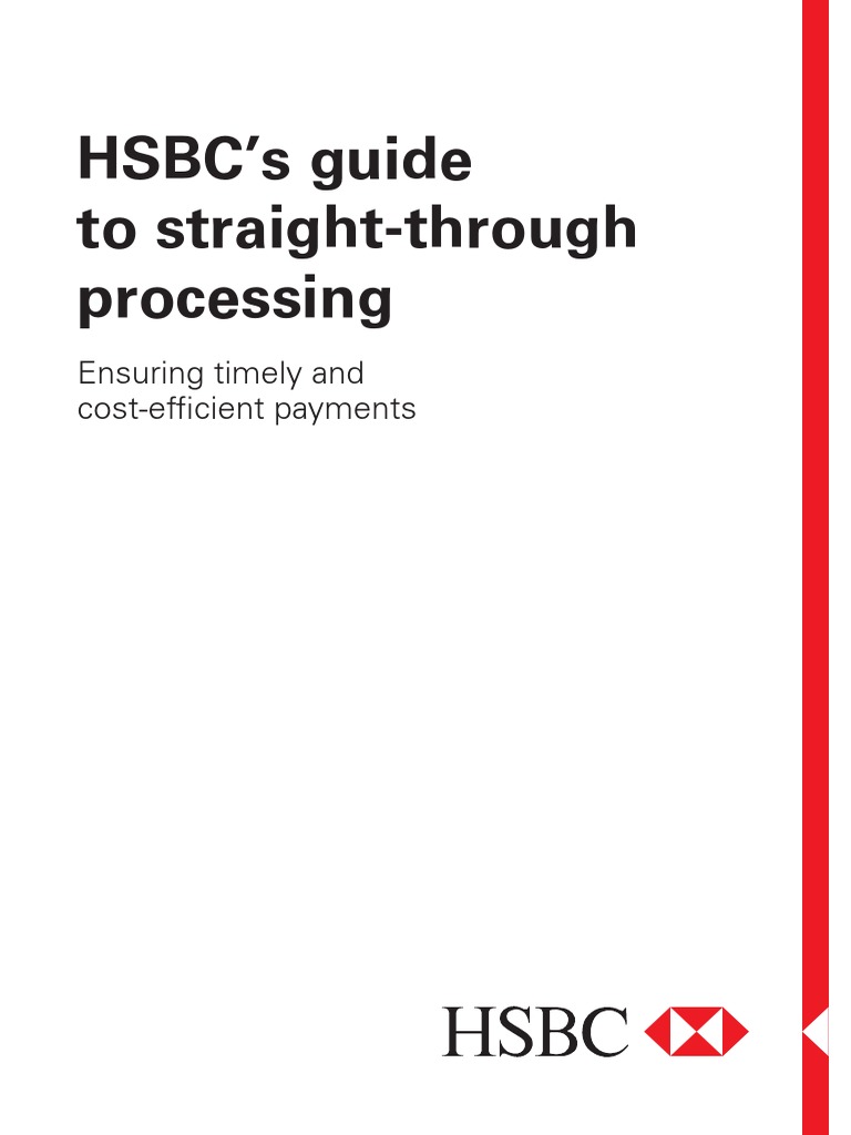 HSBC STP Payment Processing Guide | PDF | Payments | Money