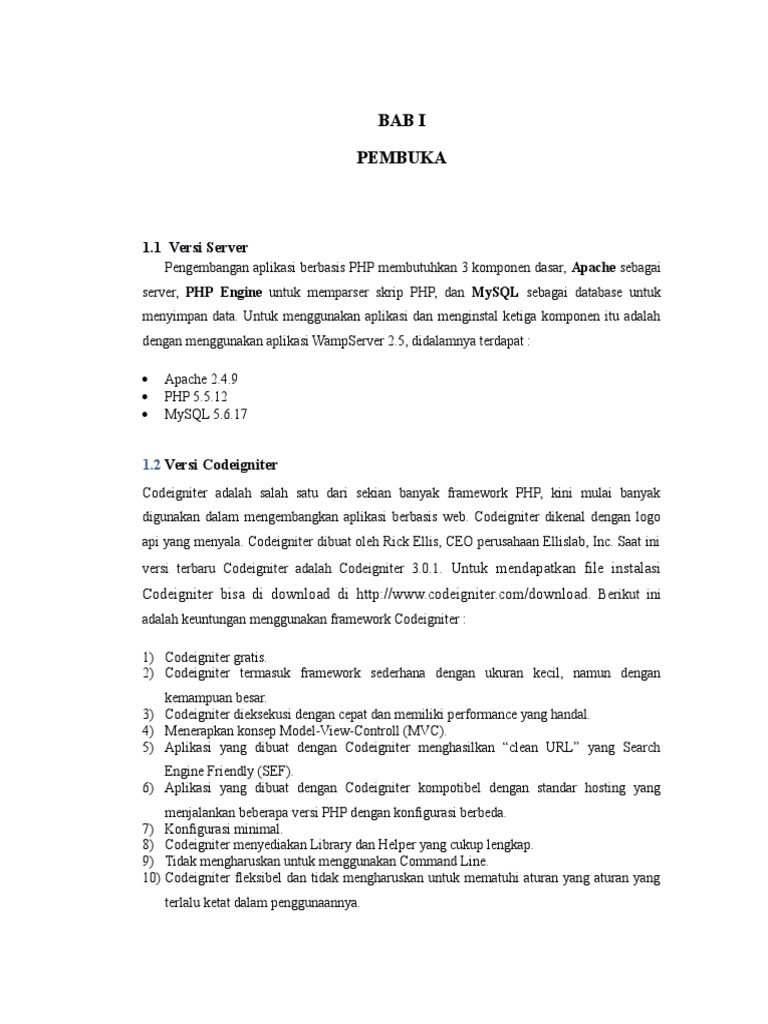 Membangun Web Berbasis PHP Dengan Framework Codeigniter | PDF | Seni