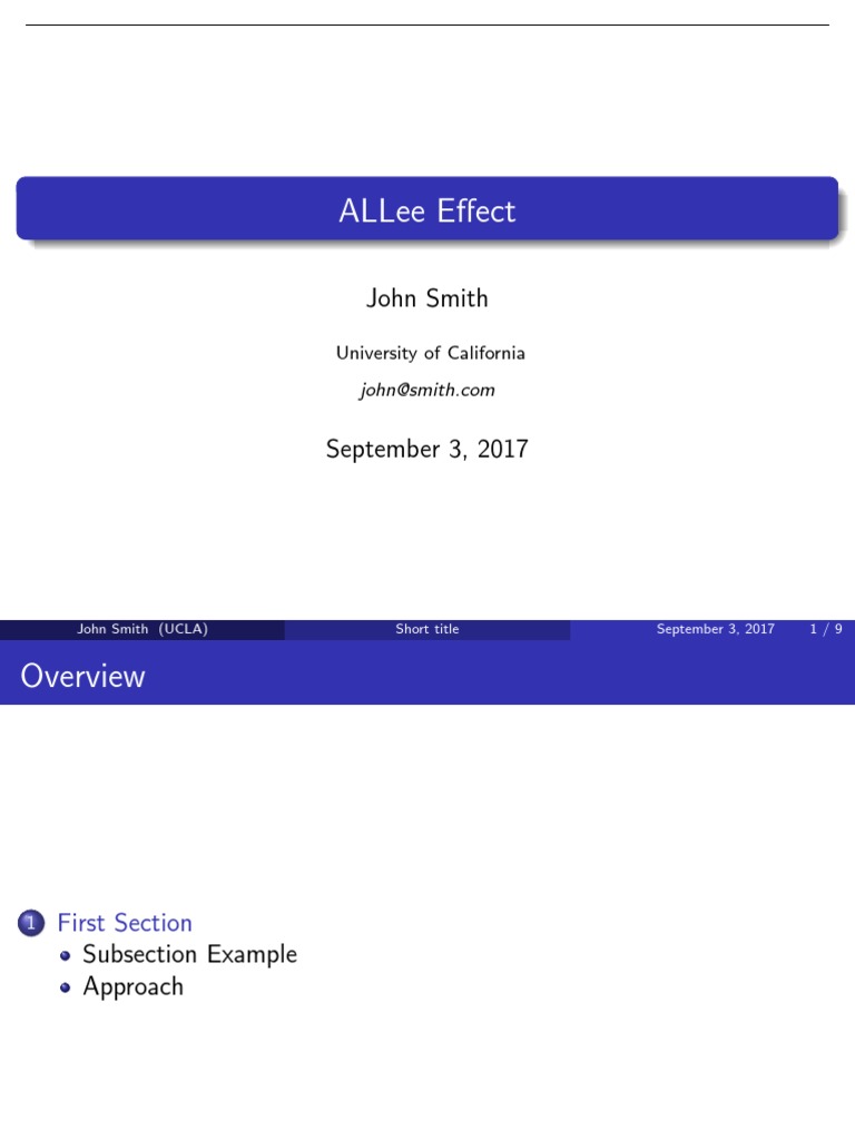Allee Effect: John Smith | Download Free PDF | Analysis | Differential ...
