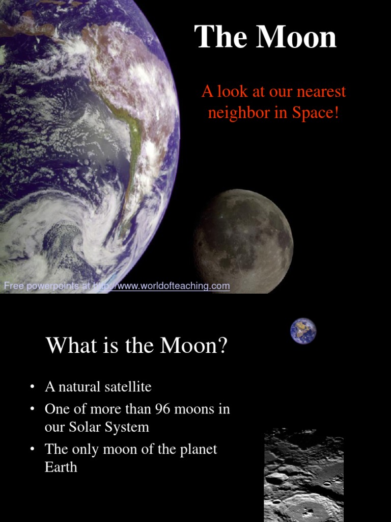 Our Moon | PDF | Moon | Planetary Mass Satellites