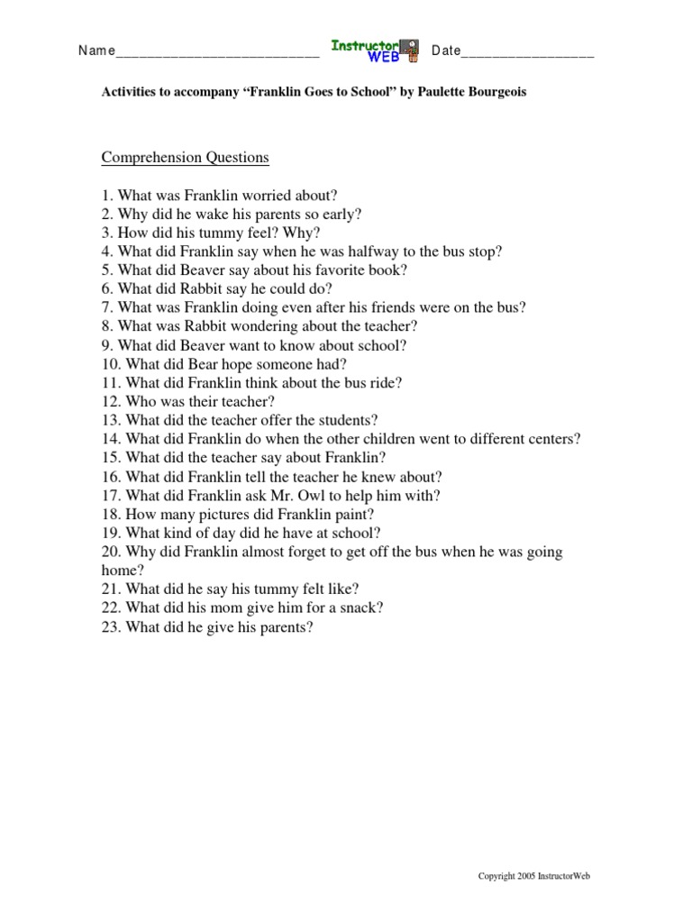 Franklin's School | PDF | Social Science