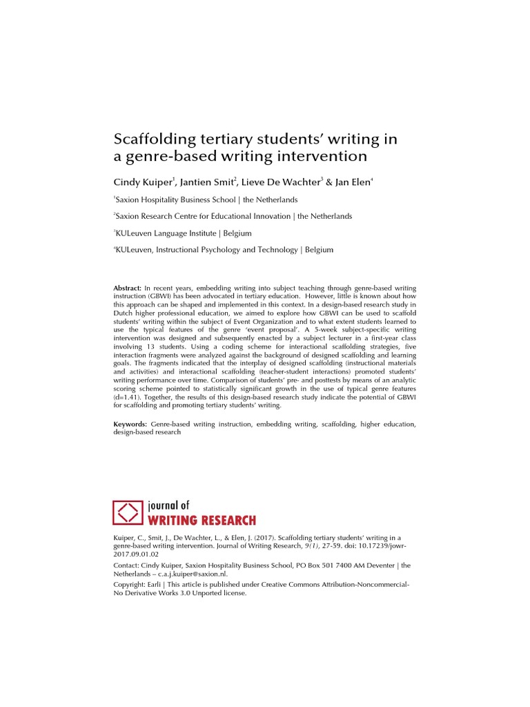 JoWR 2017 Vol9 Nr1 Kuiper Et Al | PDF | Human Communication | Semiotics