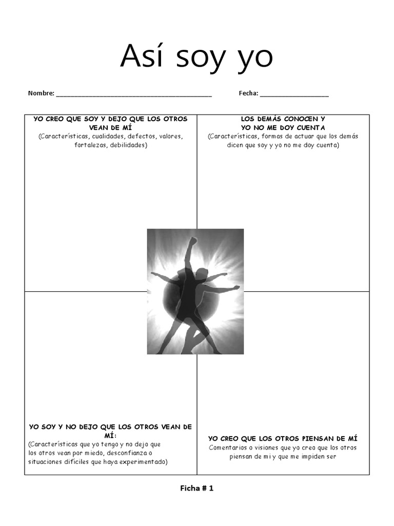 FICHA 1.así Soy Yo. (IMPRIMIR) | PDF