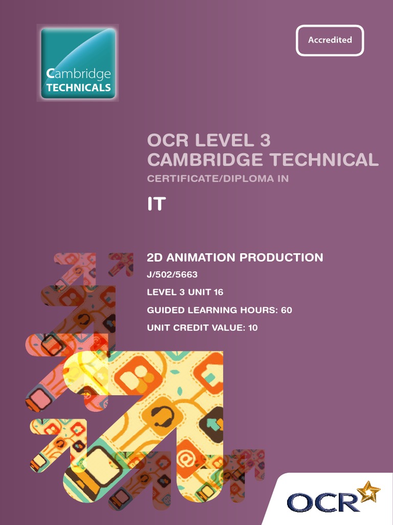 2D Animation Production Level 3 Guide | PDF | Animation | Computer ...