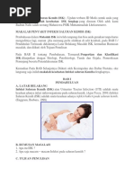 LP Dan Askep Infeksi Saluran Kemih (ISK) | PDF