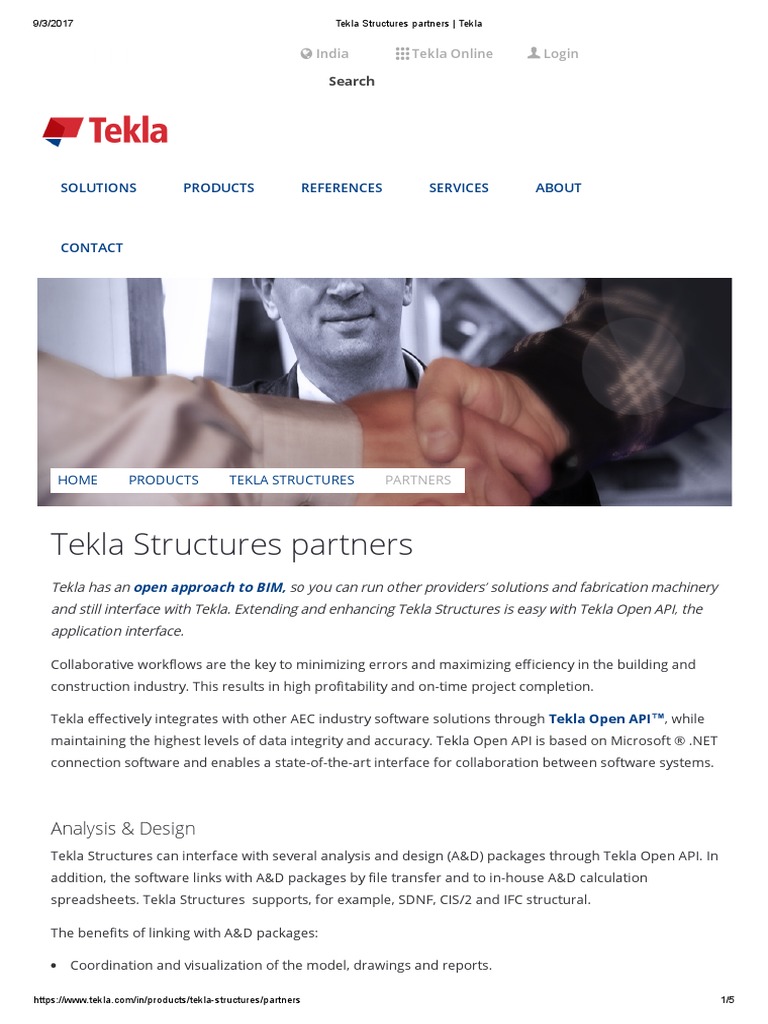Tekla Structures Partners - Tekla | PDF | Application Programming ...