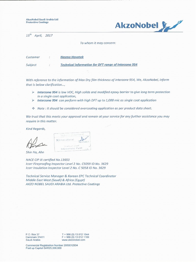 Technical Information LETTER | PDF