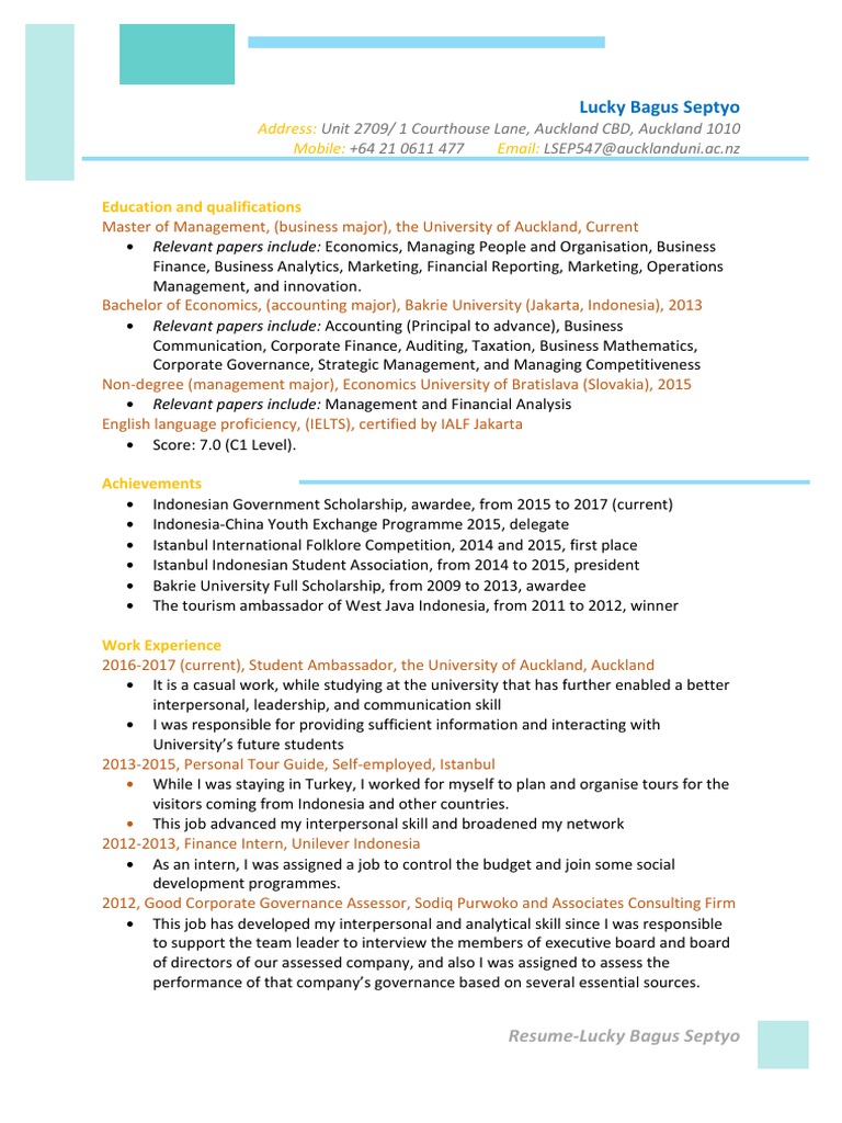 Lucky Bagus Septyo-Resume | PDF | Indonesia | Accounting
