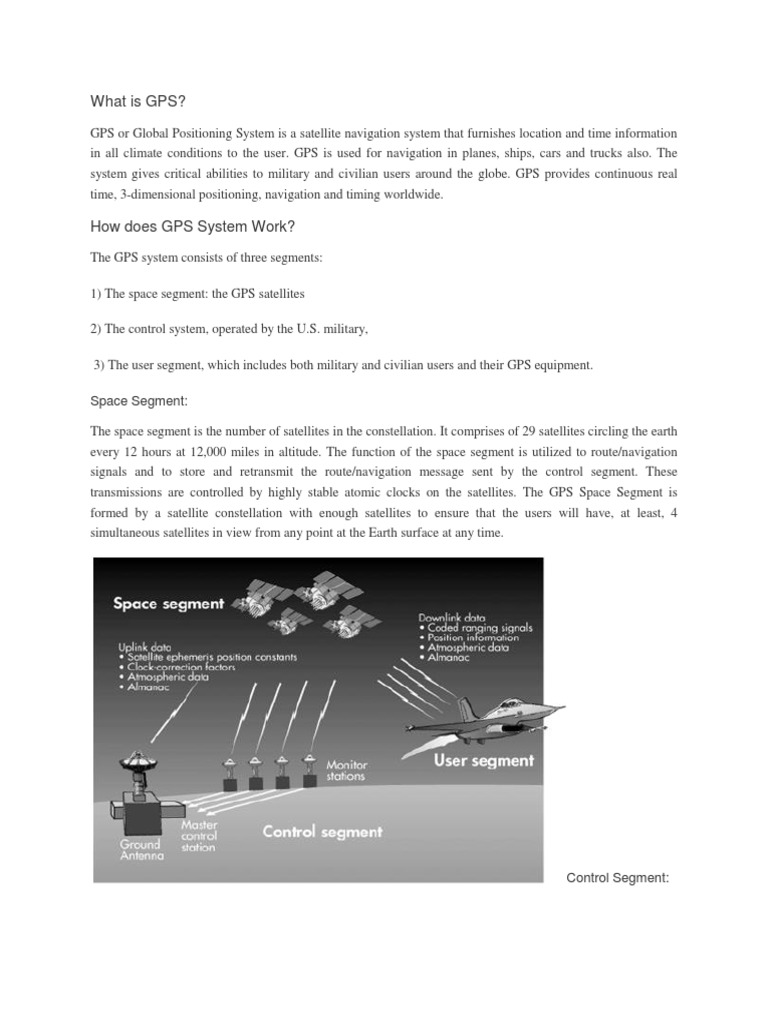 What Is GPS? | PDF | Scada | Global Positioning System