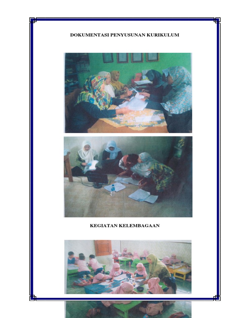 Contoh Dokumentasi Penyusunan Kurikulum | PDF