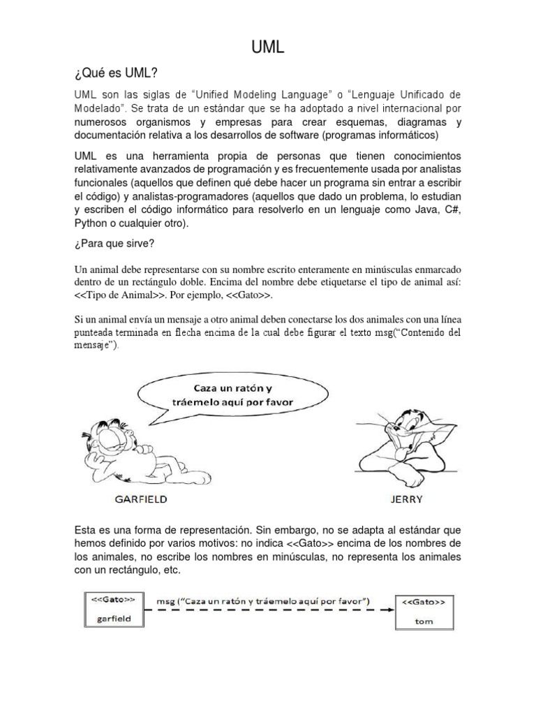 ¿Qué Es UML? | PDF