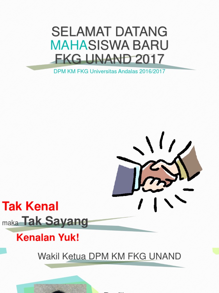 Perkenalan DPM 2017 | PDF