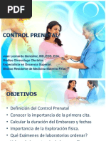 Control Prenatal GPC 2016 MSP | PDF | El embarazo | Parto prematuro