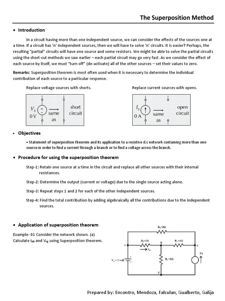 Handout Circuits | Download Free PDF | Electrical Network | Volt