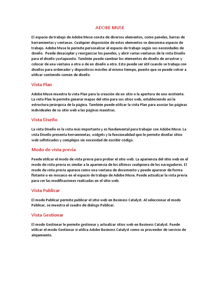 Adobe Muse | PDF | Informática