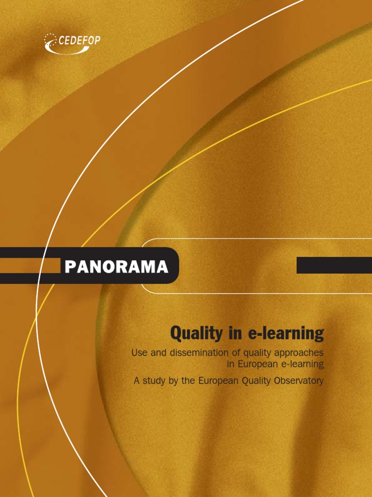 Quality in Elearning | PDF | Educational Technology | Competence (Human ...