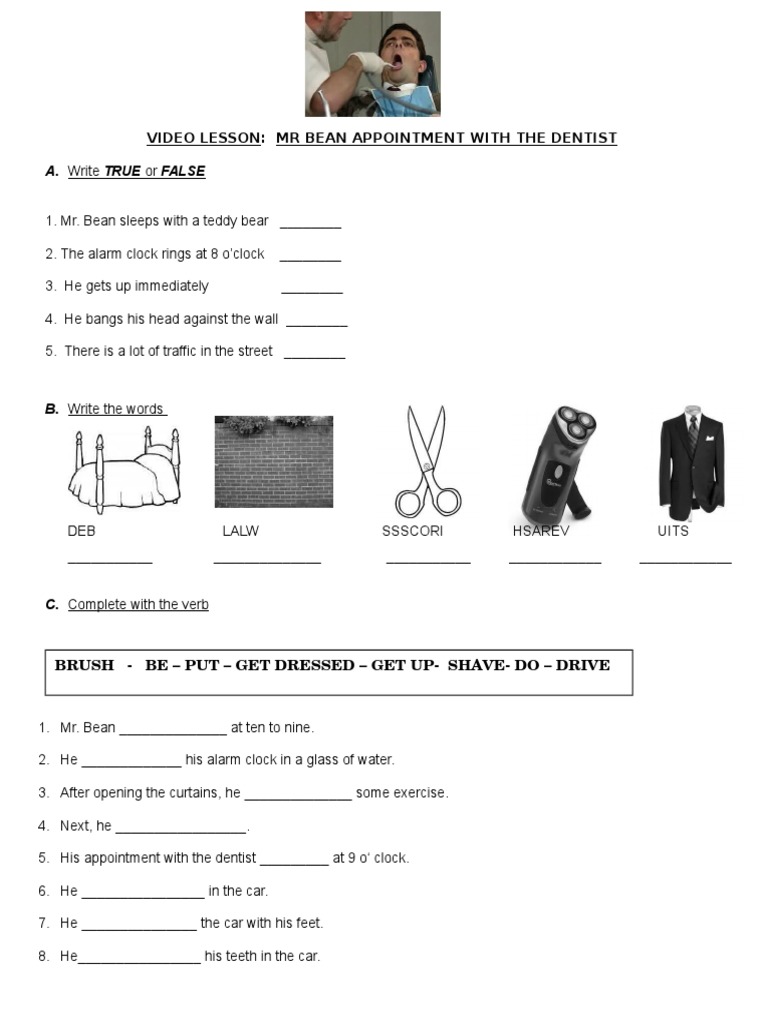 Mr. Bean's Hilarious and Hectic Morning Routine Leads to His Dentist ...