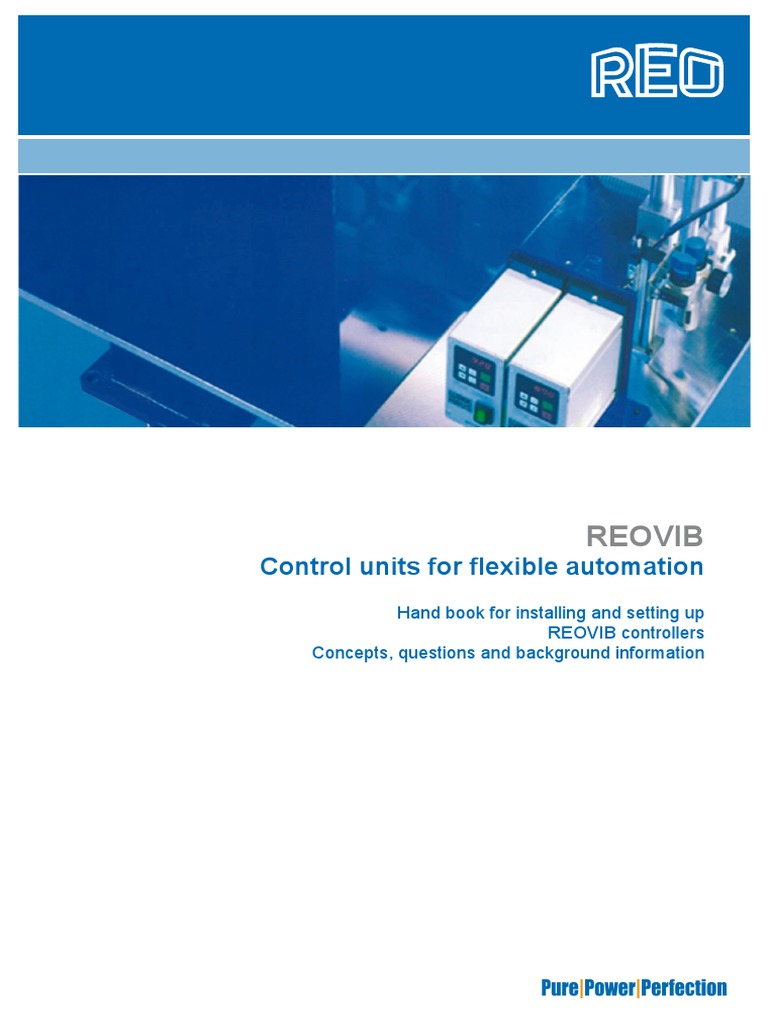 REOVIB Handbook Feeder Controller | PDF | Resonance | Power Inverter
