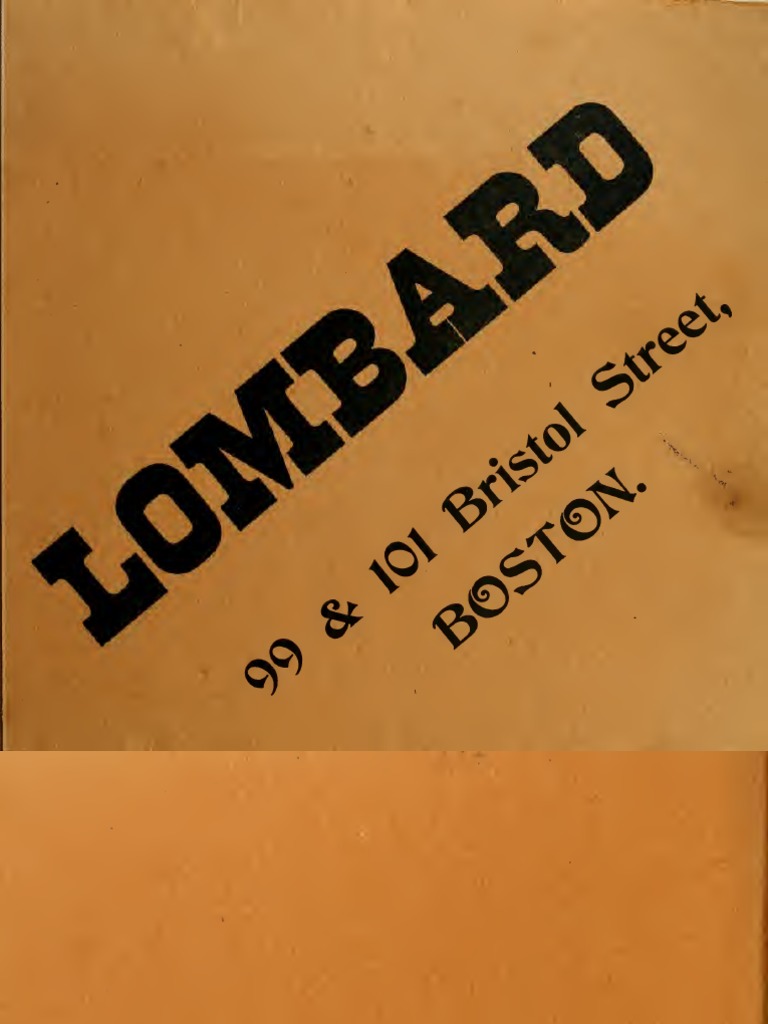 A. P. Lombard & Co - Moldings Catalog (1915) | PDF | Library And Museum