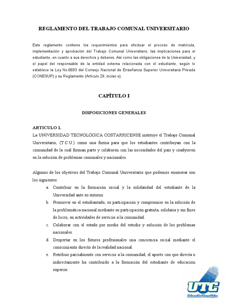 Manual TCU | PDF | Universidad | Educación más alta
