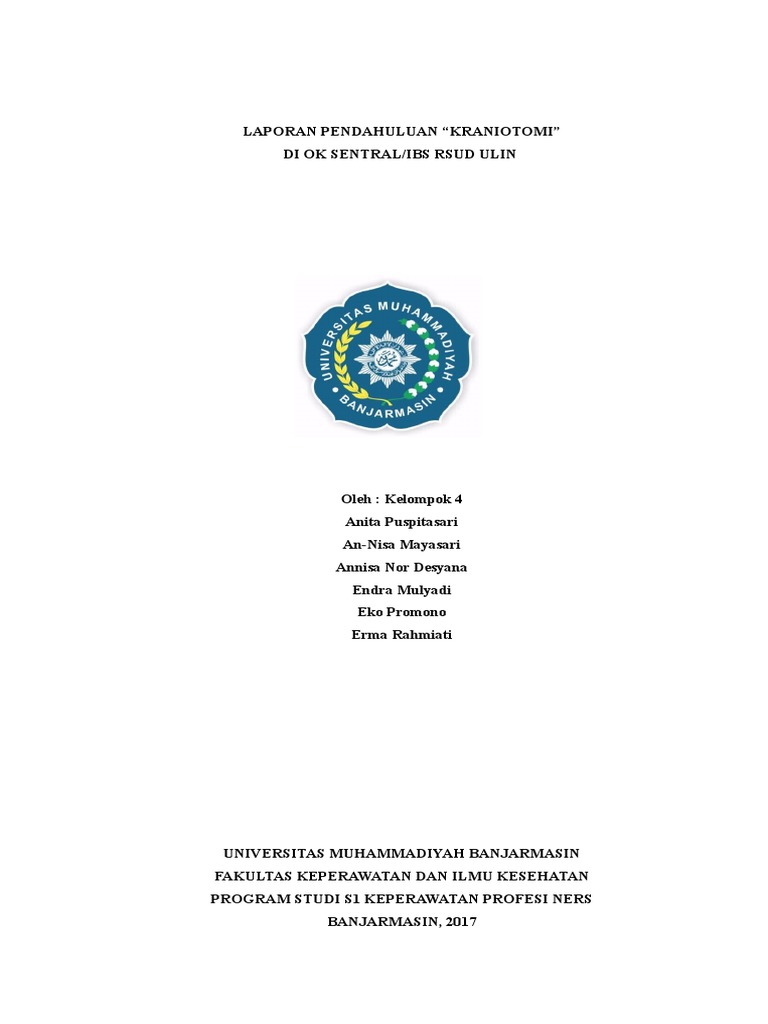Panduan Lengkap Kraniotomi | PDF